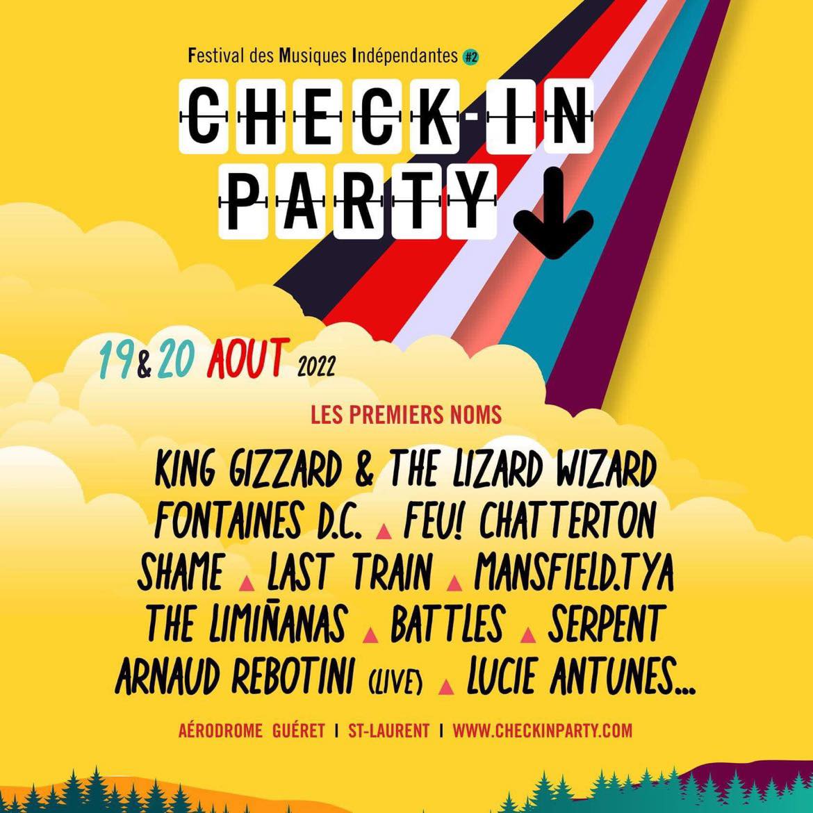 La Check-In Party décolle dès les premiers noms ! - VisualMusic