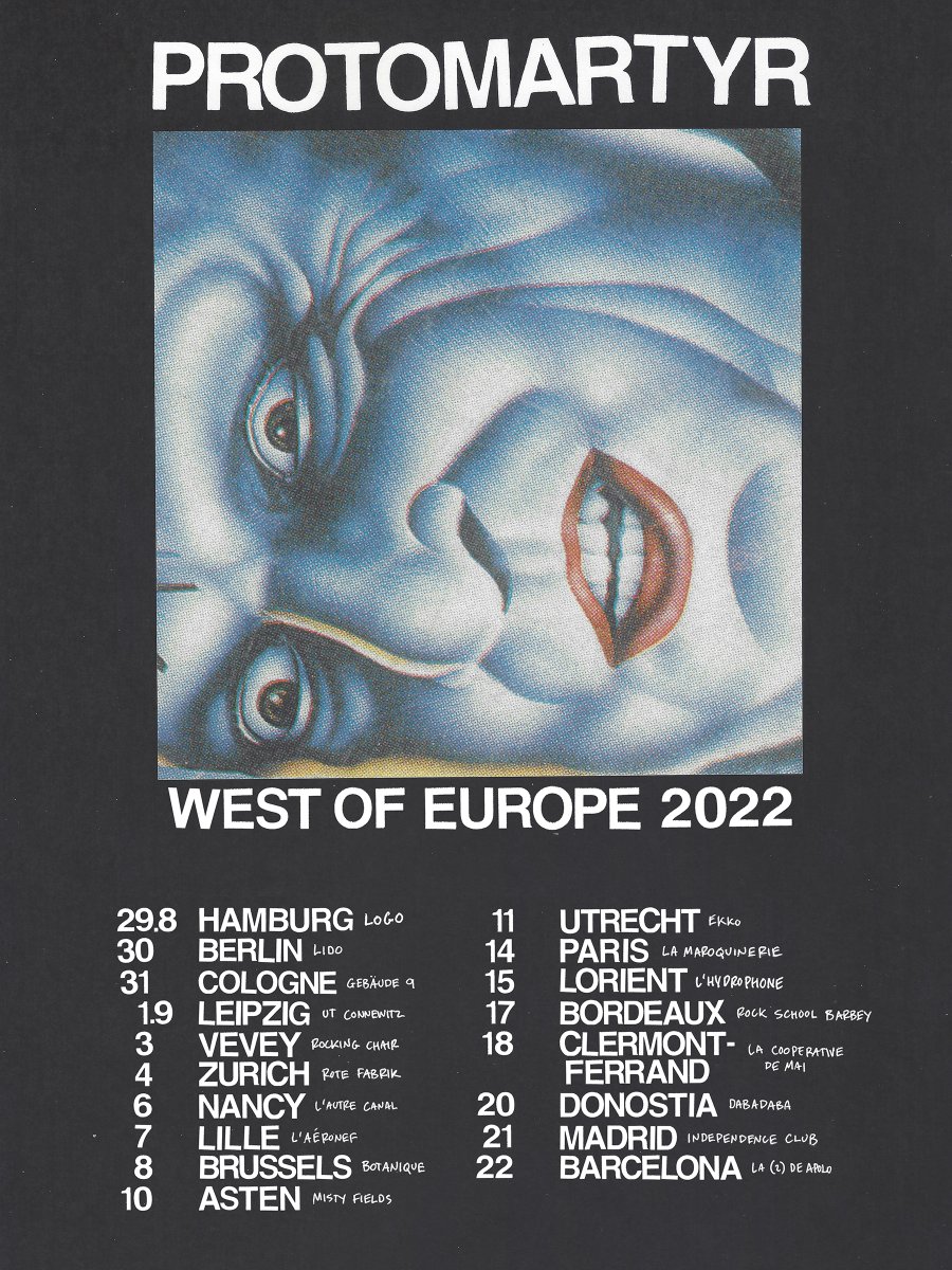 Protomartyr, en concerts en France - VisualMusic