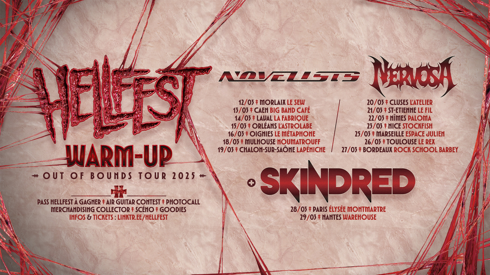 Le Hellfest 2025 annonce ses 3 premiers noms et ceux de son Warm-up ...