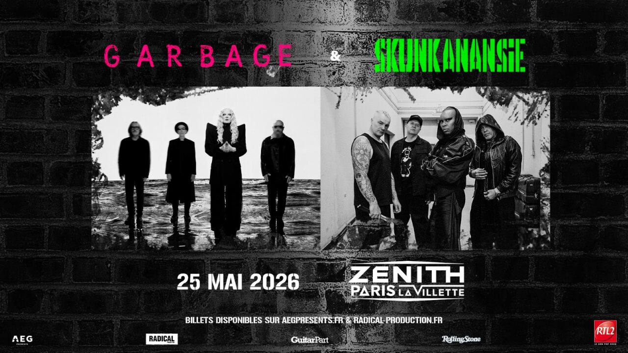 Garbage et Skunk Anansie en double affiche au Zénith - VisualMusic